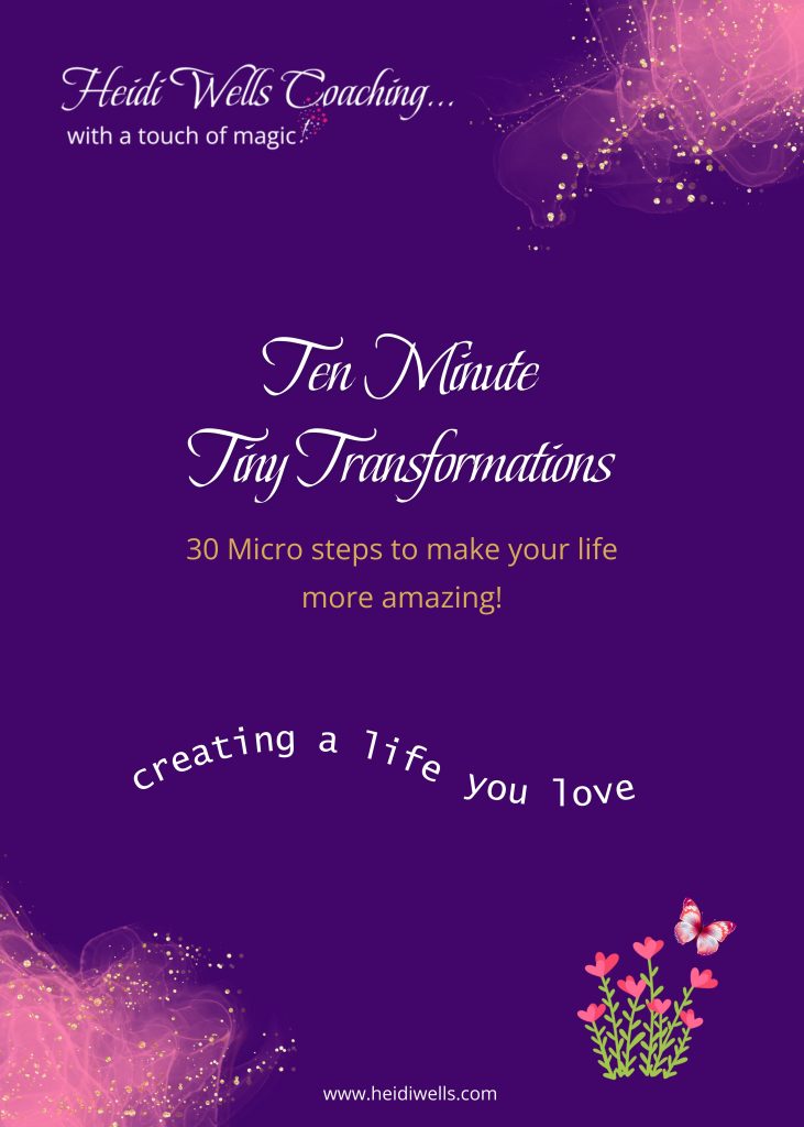 Ten Minute Tiny Transformations pdf download - Heidi Wells
